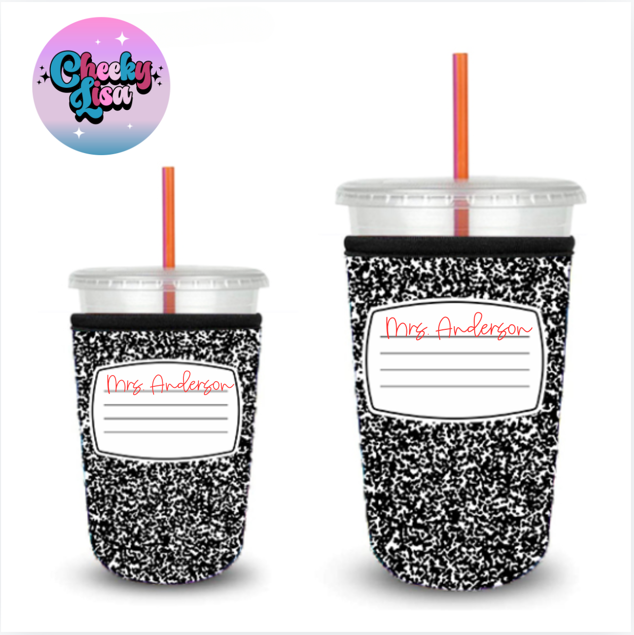 Composition Notebook Iced Coffee Sleeve – Cheeky Lisa
